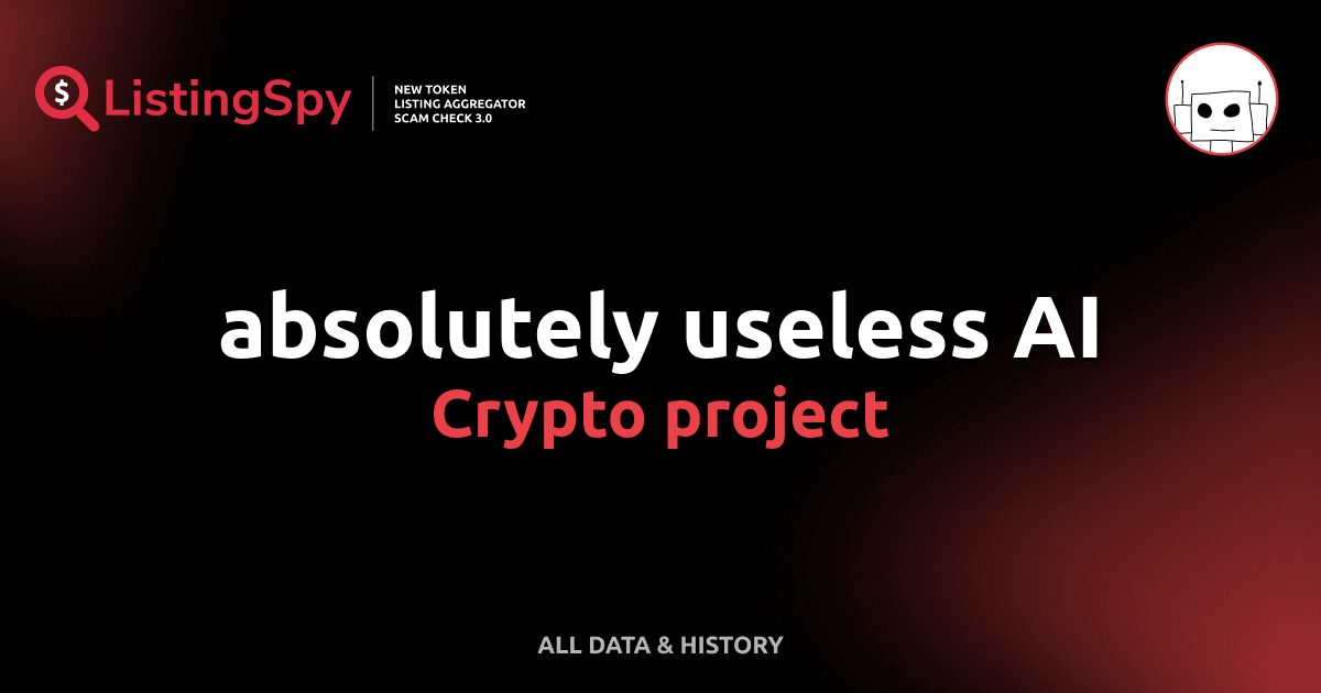 absolutely useless AI crypto project: TIM token listings, events, analysis | ListingSpy