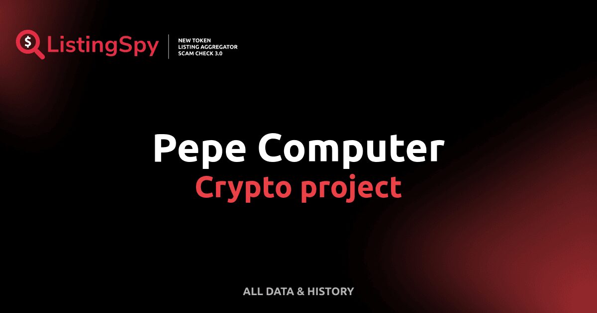 Pepe Computer crypto project: PEPEAI token listings, events, analysis ...