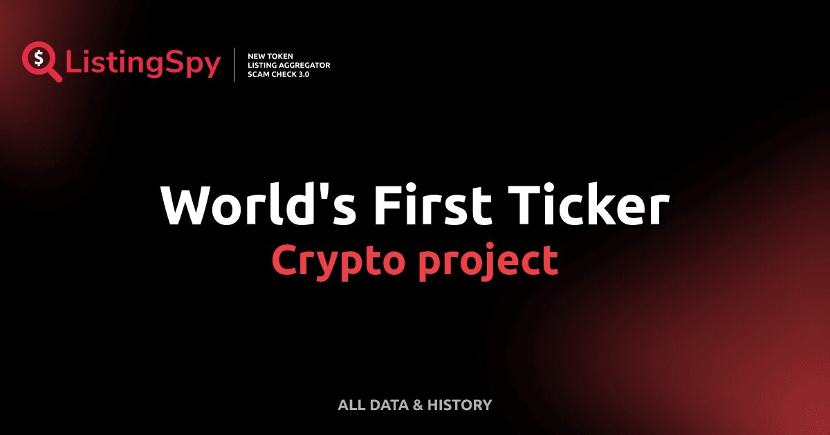 World's First Ticker crypto project: VOC token listings, events ...