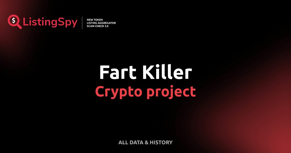 Fart Killer crypto project: FEBREEZE token listings, events, analysis ...