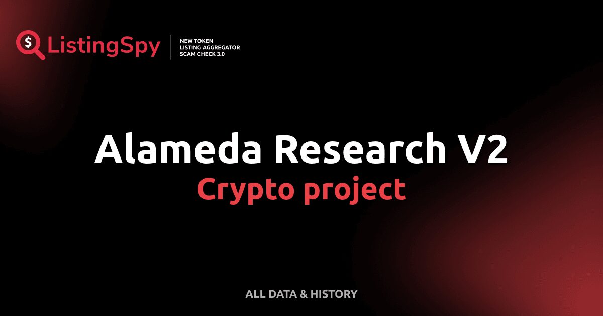 Alameda Research V2 crypto project: AR token listings, events, analysis ...