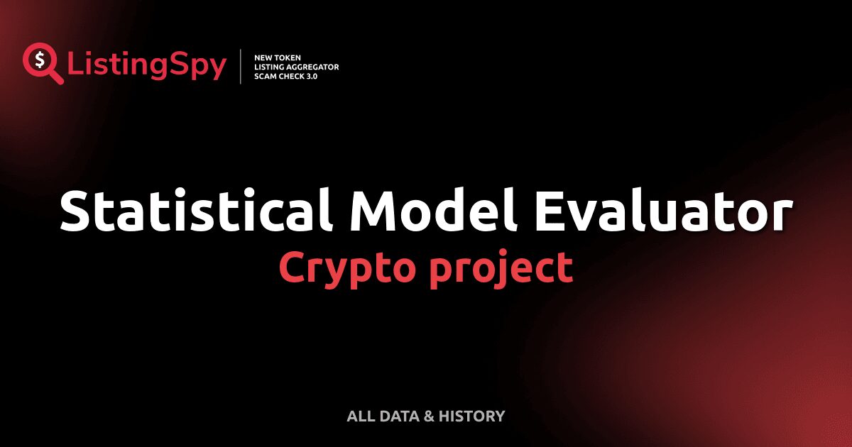 Statistical Model Evaluator Crypto Project Sme Token Listings Events Analysis Listingspy