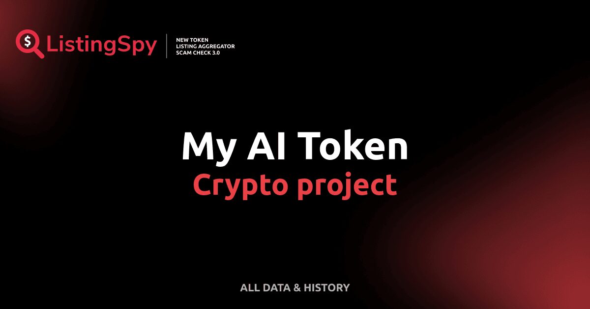 My AI Token crypto project: AIT token listings, events, analysis ...