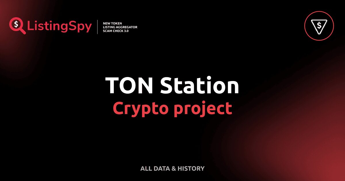 TON Station crypto project: SOON token listings, events, analysis ...
