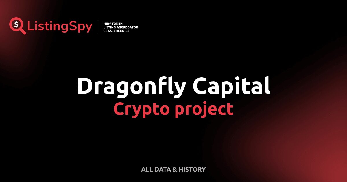 Dragonfly Capital crypto project: DFC token listings, events, analysis ...