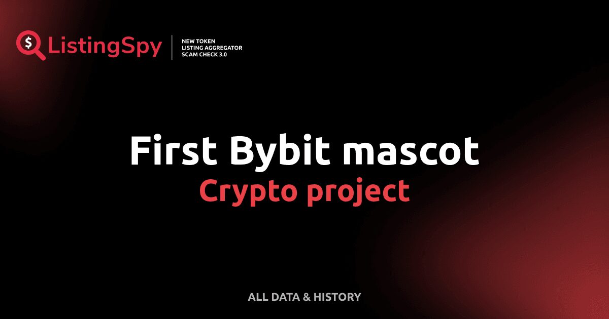First Bybit mascot crypto project: Bybit token listings, events ...