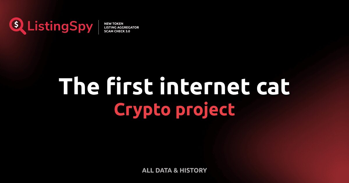The first internet cat crypto project: Gikoo token listings, events ...