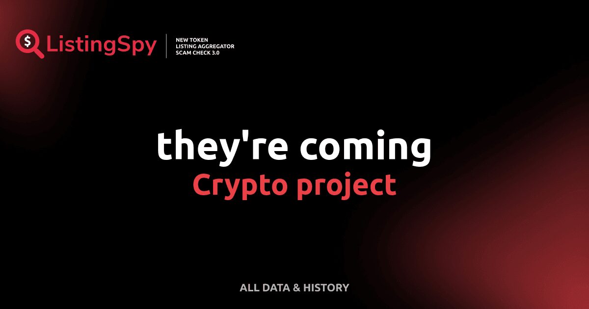 they're coming crypto project: HIDE token listings, events, analysis ...