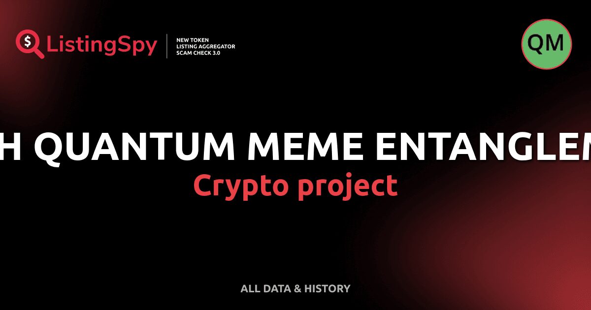 TRUTH QUANTUM MEME ENTANGLEMEN... crypto project: QMECOIN token ...