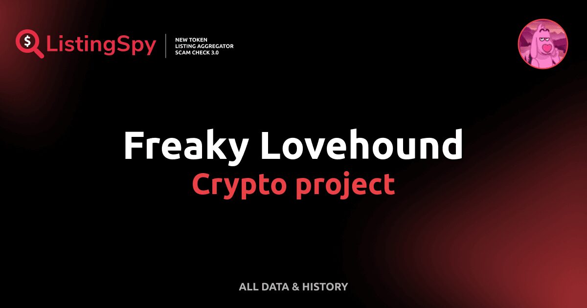 Freaky Lovehound crypto project: lovehound token listings, events ...
