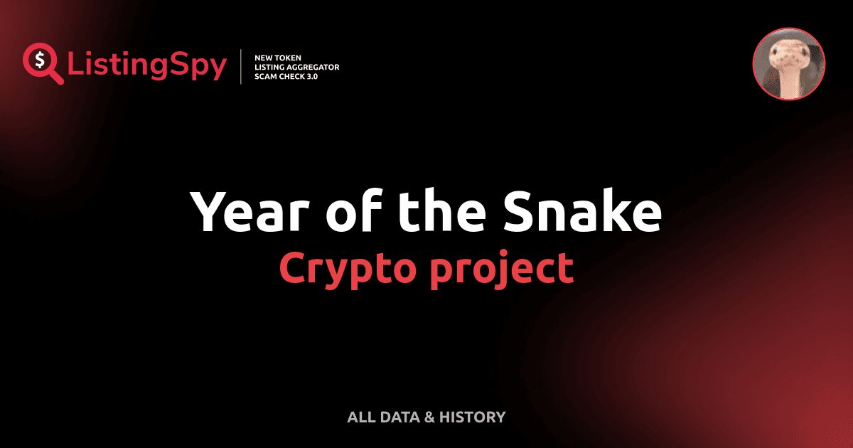 Year of the Snake crypto project: 2025 token listings, events, analysis ...