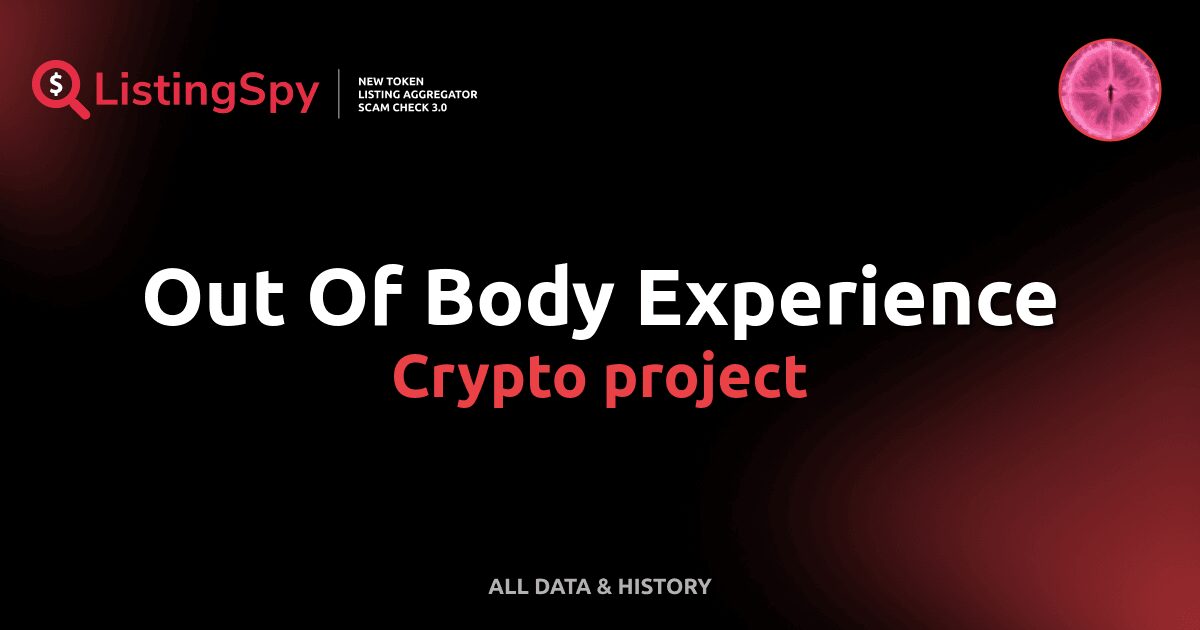 Out Of Body Experience crypto project: OBΣ token listings, events ...