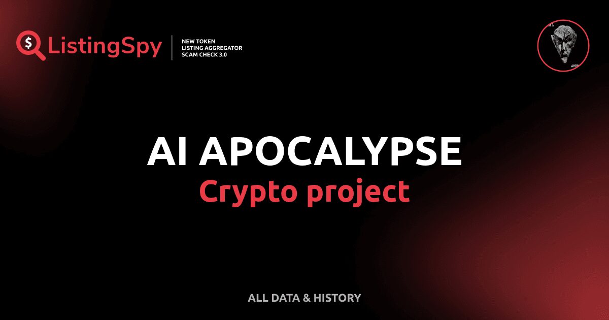AI APOCALYPSE crypto project: AHRIMAN token listings, events, analysis ...