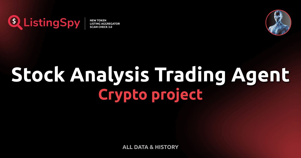 Stock Analysis Trading Agent crypto project: SATA token listings ...
