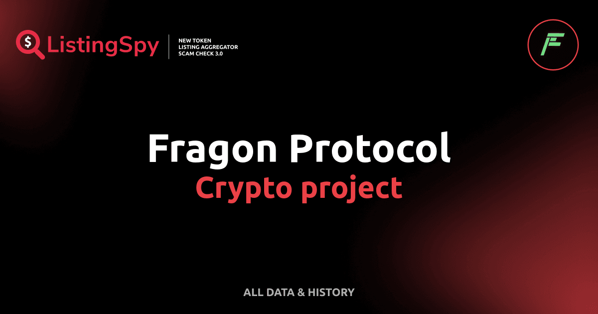 Fragon Protocol crypto project: FRAG token listings, events, analysis ...