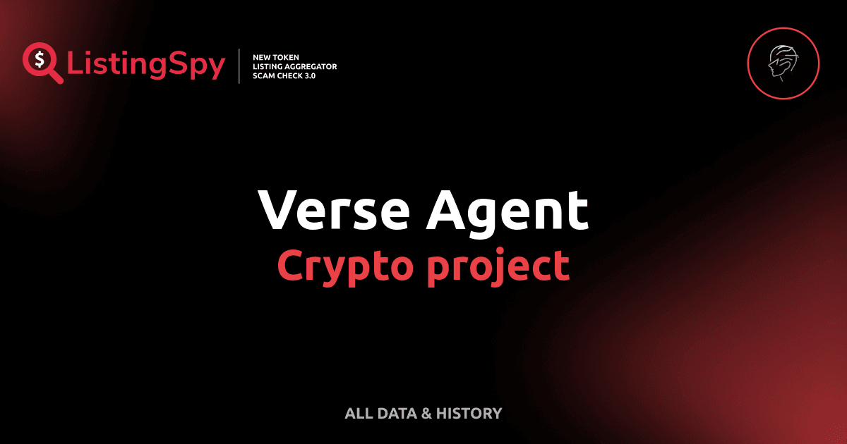 Verse Agent crypto project: VRSA token listings, events, analysis ...