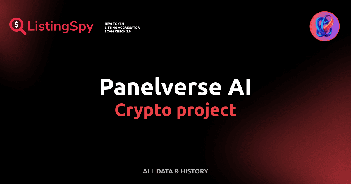 Panelverse AI crypto project: PANEL token listings, events, analysis ...