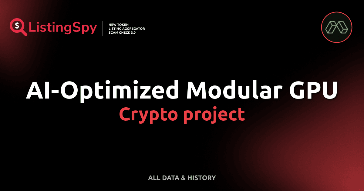 AI-Optimized Modular GPU crypto project: NEXAI token listings, events ...