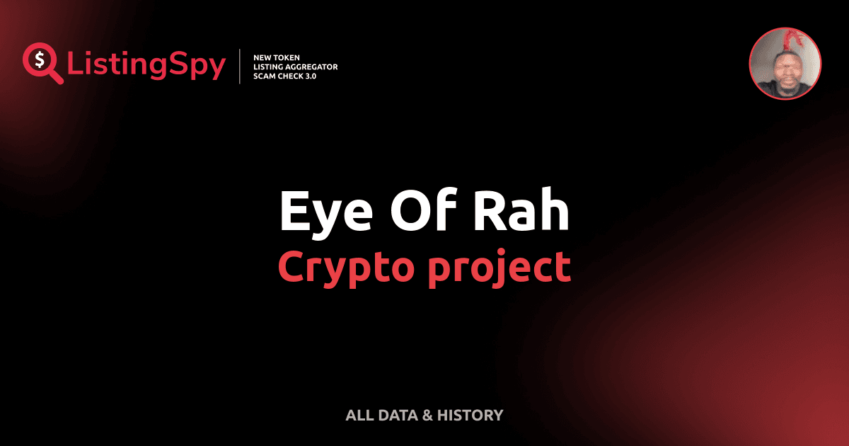 Eye Of Rah crypto project: RAH token listings, events, analysis ...