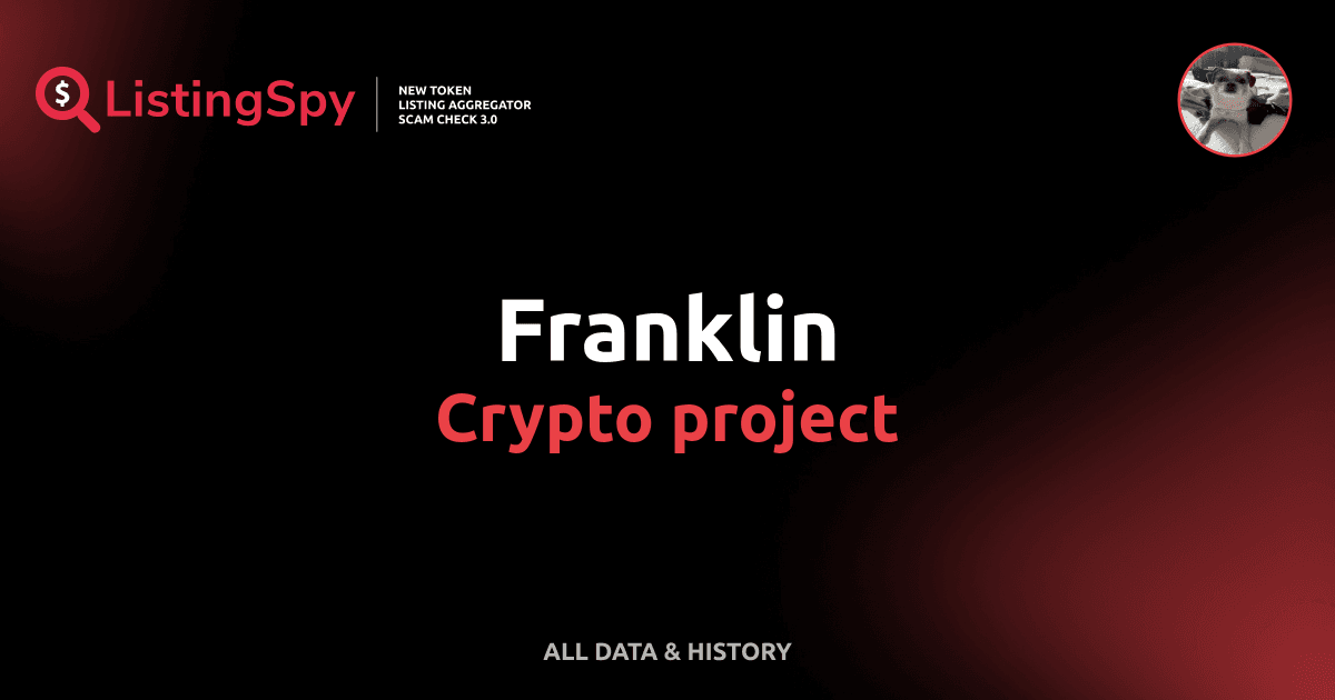 Franklin crypto project: Franklin token listings, events, analysis ...