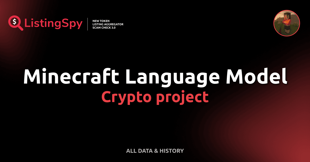Minecraft Language Model crypto project: MLM token listings, events ...