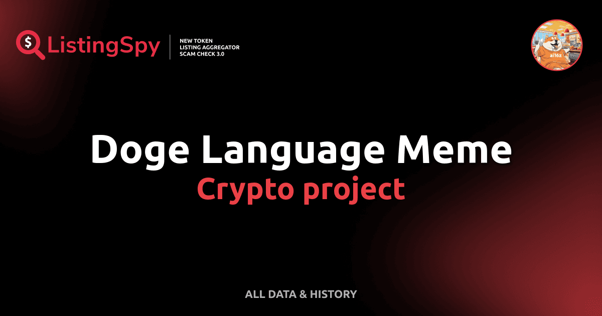 Doge Language Meme crypto project: DLM token listings, events, analysis ...
