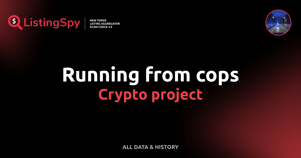 Running from cops crypto project: RFC2 token listings, events, analysis ...