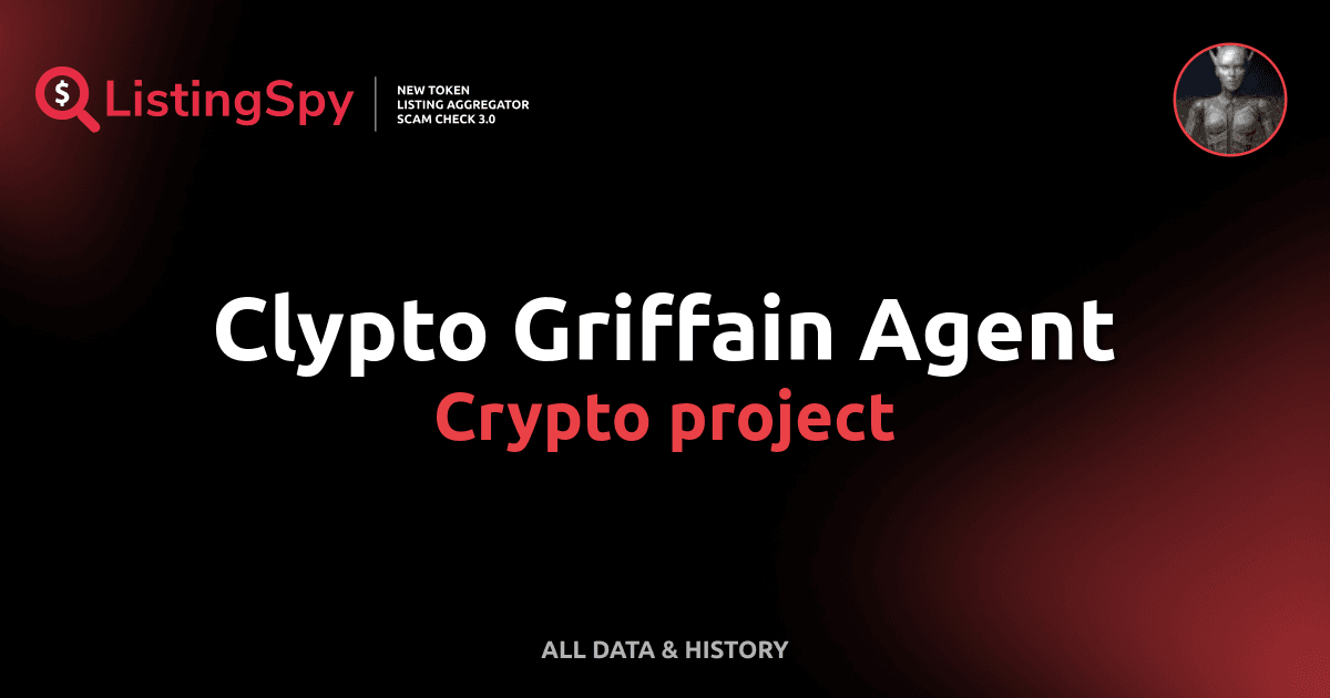 Clypto Griffain Agent crypto project: CLYPTO token listings, events ...