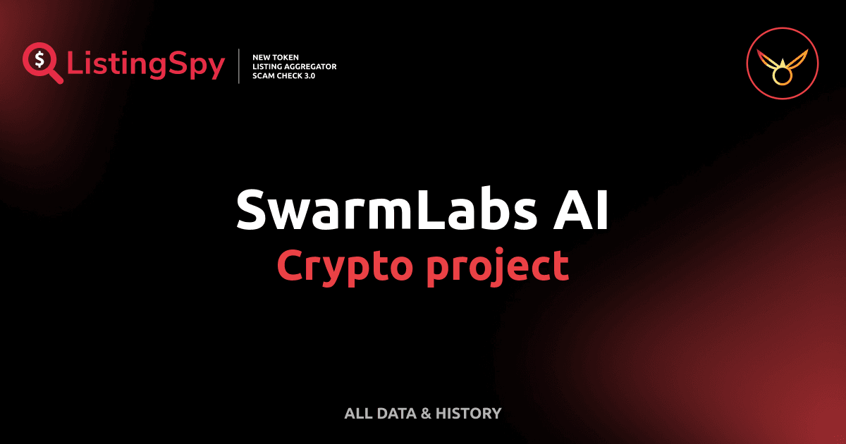 SwarmLabs AI crypto project: LABS token listings, events, analysis | ListingSpy