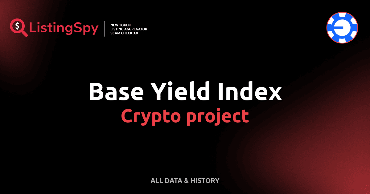 Base Yield Index crypto project: BSDX token listings, events, analysis ...