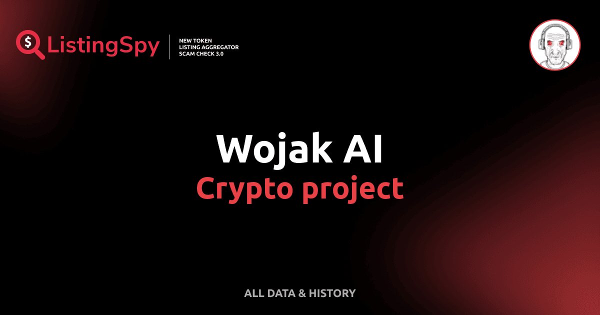 Wojak AI crypto project: wojAIk token listings, events, analysis ...