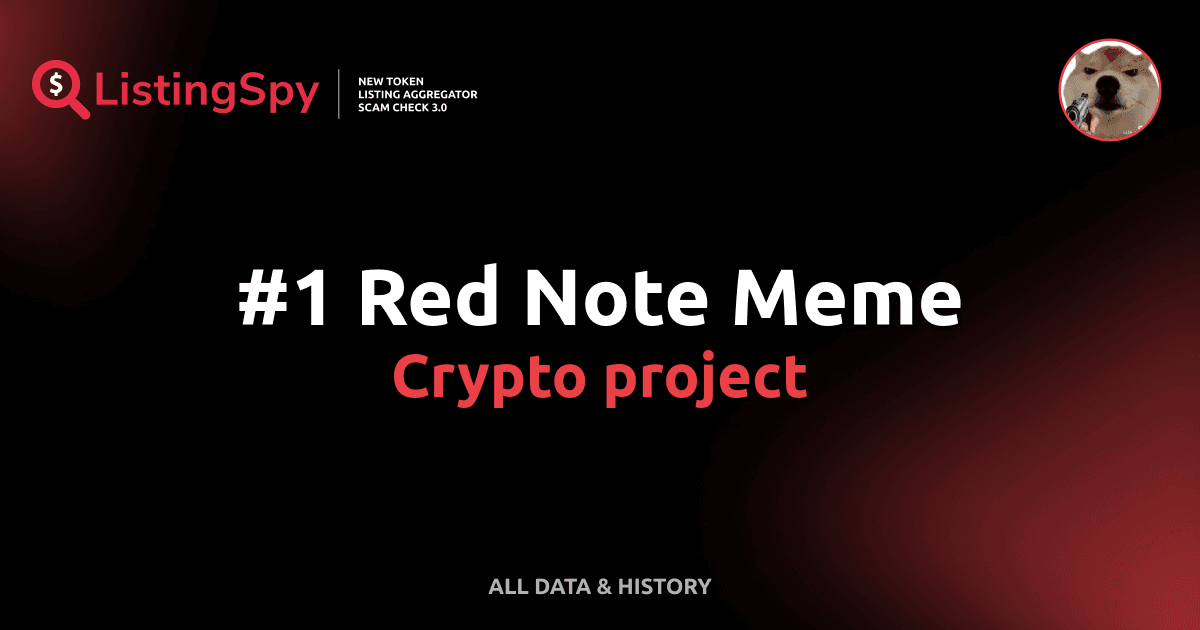 #1 Red Note Meme crypto project: GiveData token listings, events ...