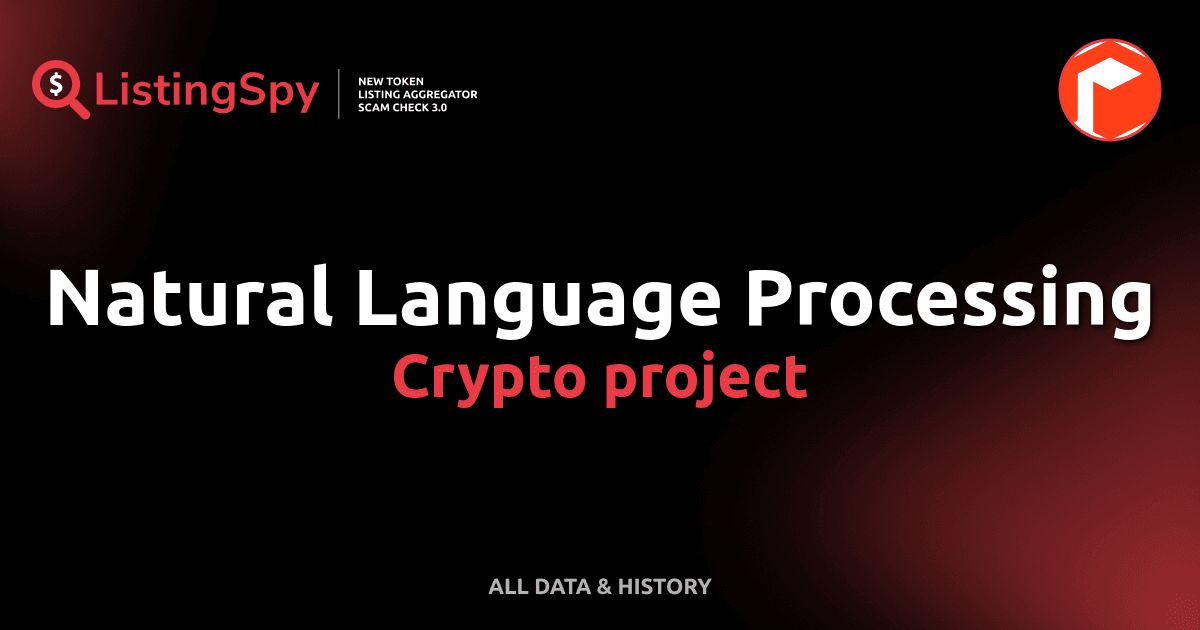 Natural Language Processing crypto project: NLP token listings, events ...