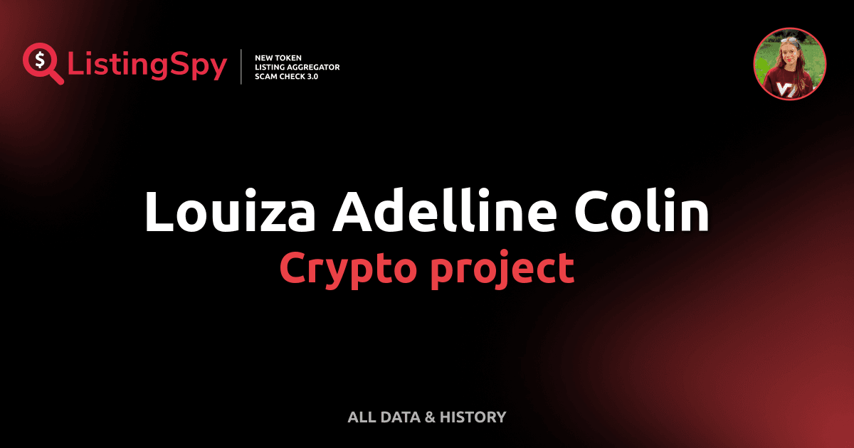 Louiza Adelline Colin crypto project: GIRLQUANT token listings, events ...