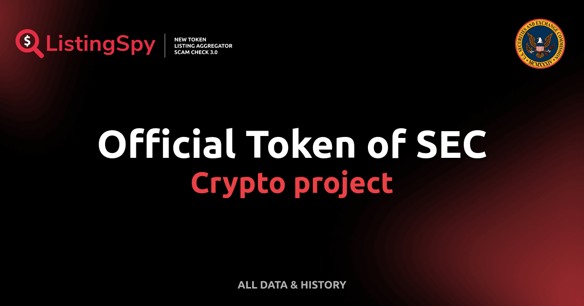 Official Token of SEC crypto project: HOWEYCOINS token listings, events, analysis | ListingSpy