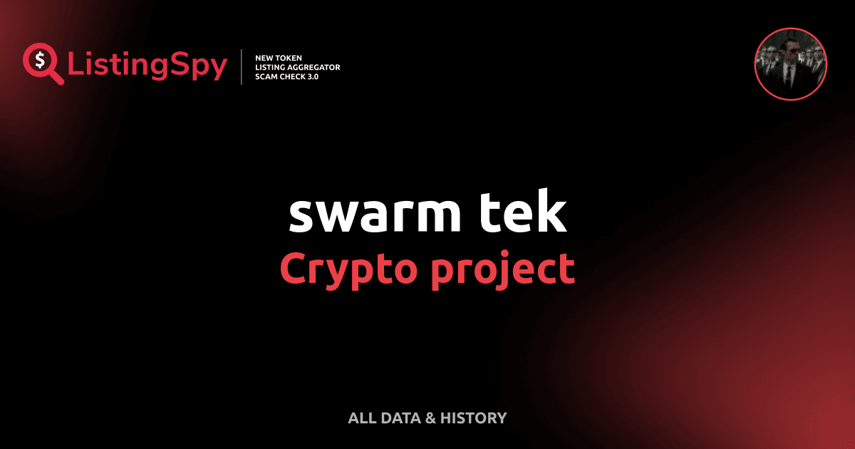 swarm tek crypto project: swarm token listings, events, analysis ...