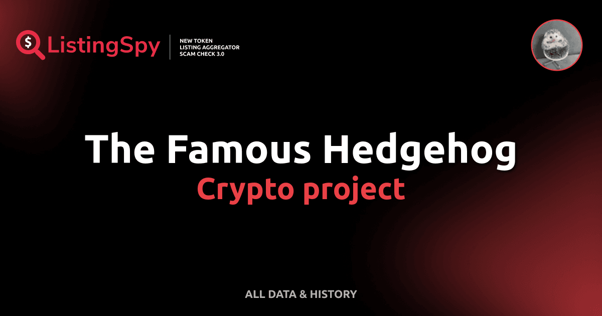The Famous Hedgehog crypto project: DOCHI token listings, events ...