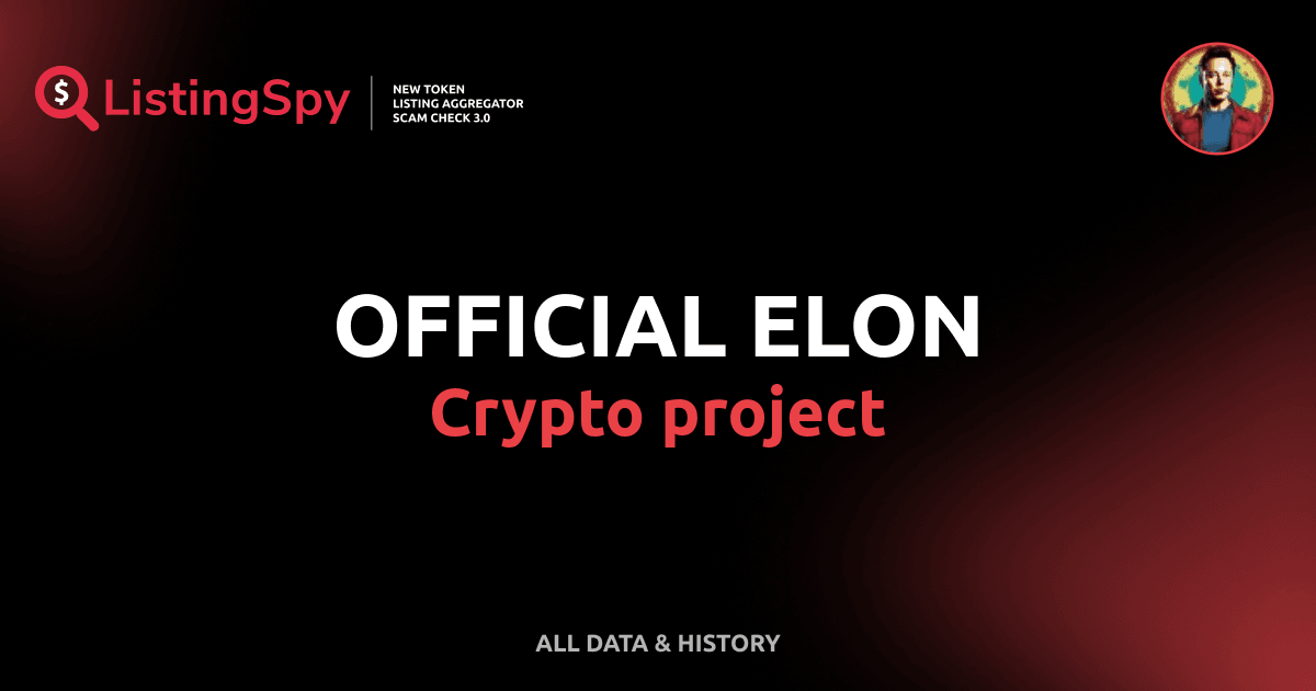 OFFICIAL ELON crypto project: ELON token listings, events, analysis ...