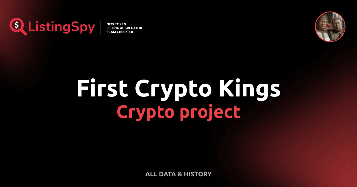 First Crypto Kings crypto project: FCK token listings, events, analysis ...