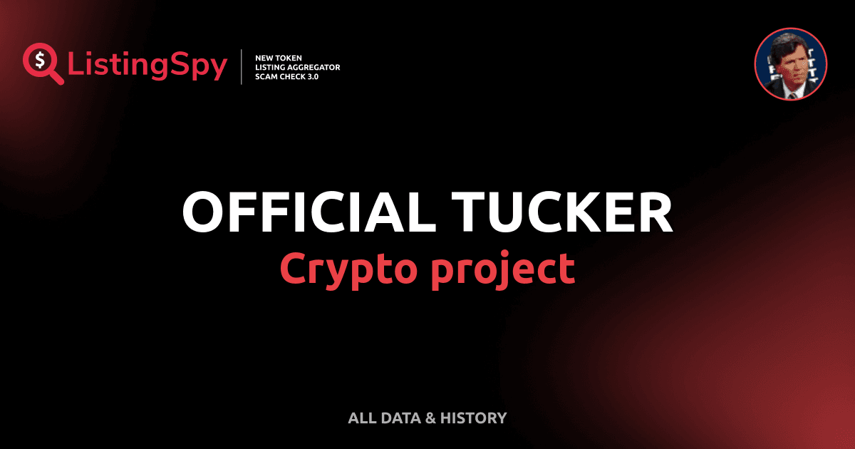 OFFICIAL TUCKER crypto project: TUCKER token listings, events, analysis ...