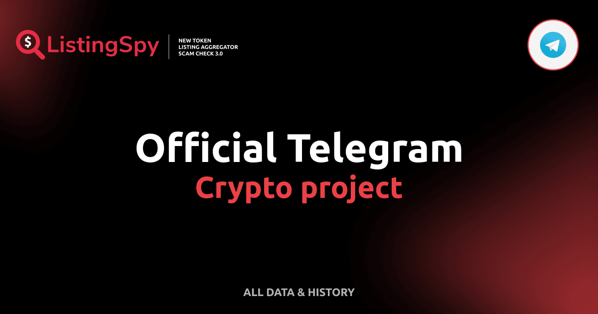 Official Telegram crypto project: TELEGRAM token listings, events ...