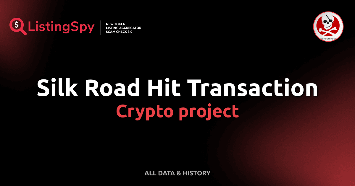 Silk Road Hit Transaction crypto project: DPR HIT token listings ...