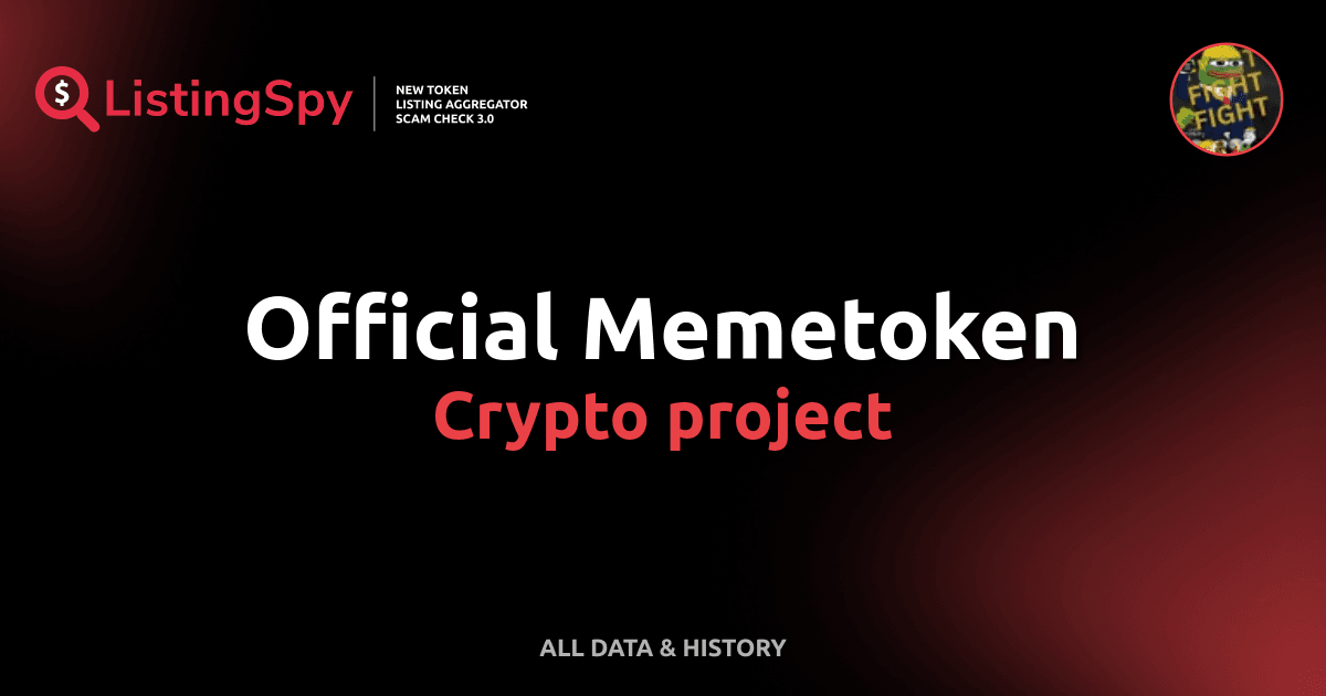 Official Memetoken crypto project: $OMT token listings, events ...
