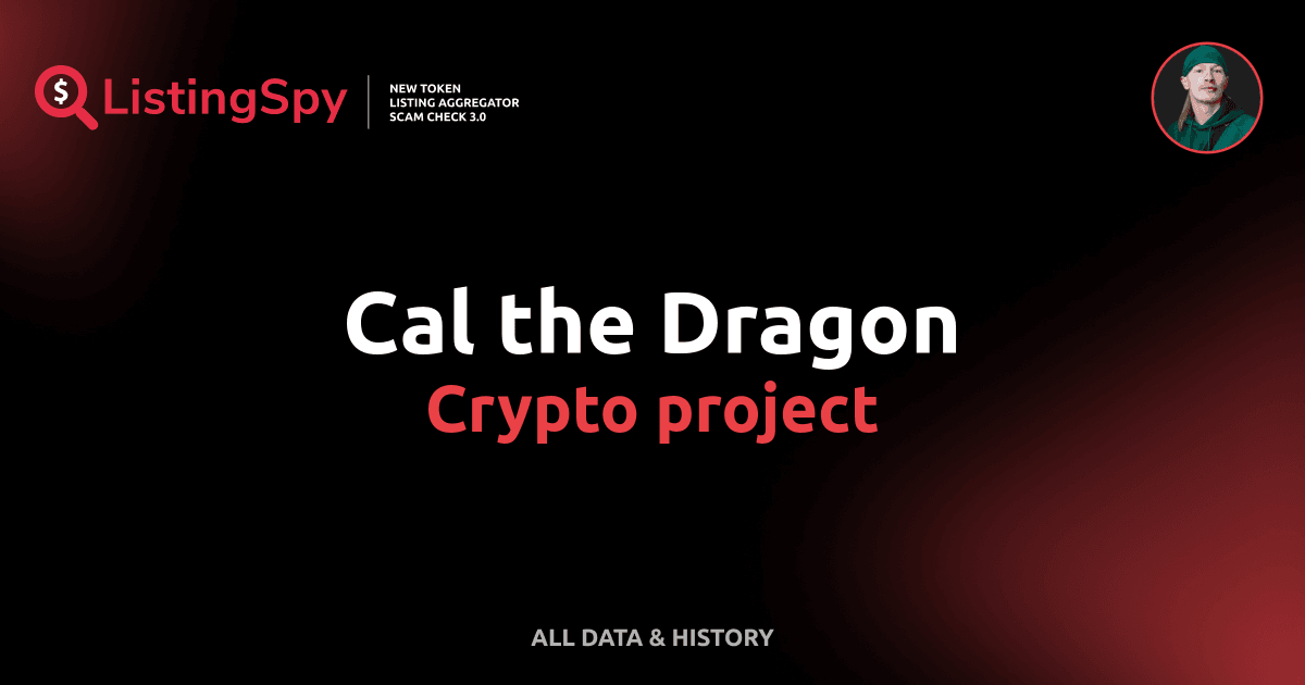 Cal the Dragon crypto project: CAL token listings, events, analysis ...