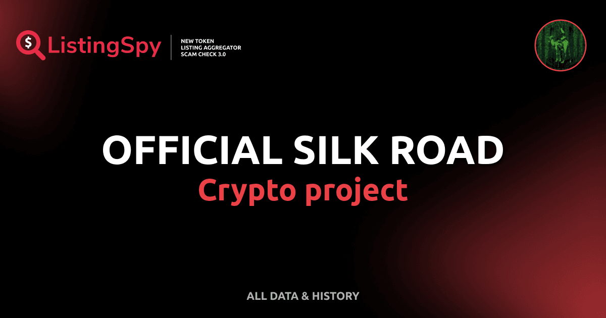 OFFICIAL SILK ROAD crypto project: SILK token listings, events ...