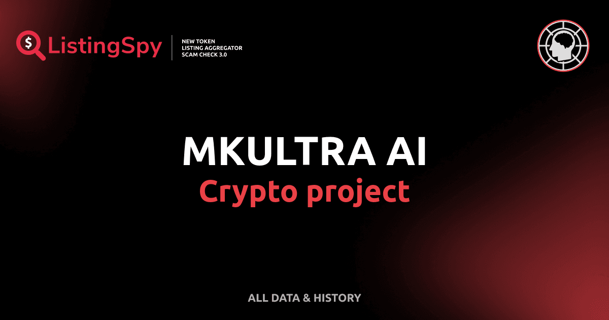 MKULTRA AI crypto project: MKULTRA token listings, events, analysis ...