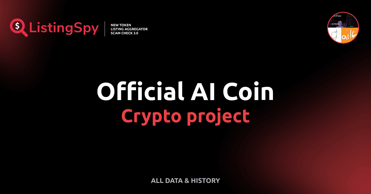Official AI Coin crypto project: AI token listings, events, analysis ...
