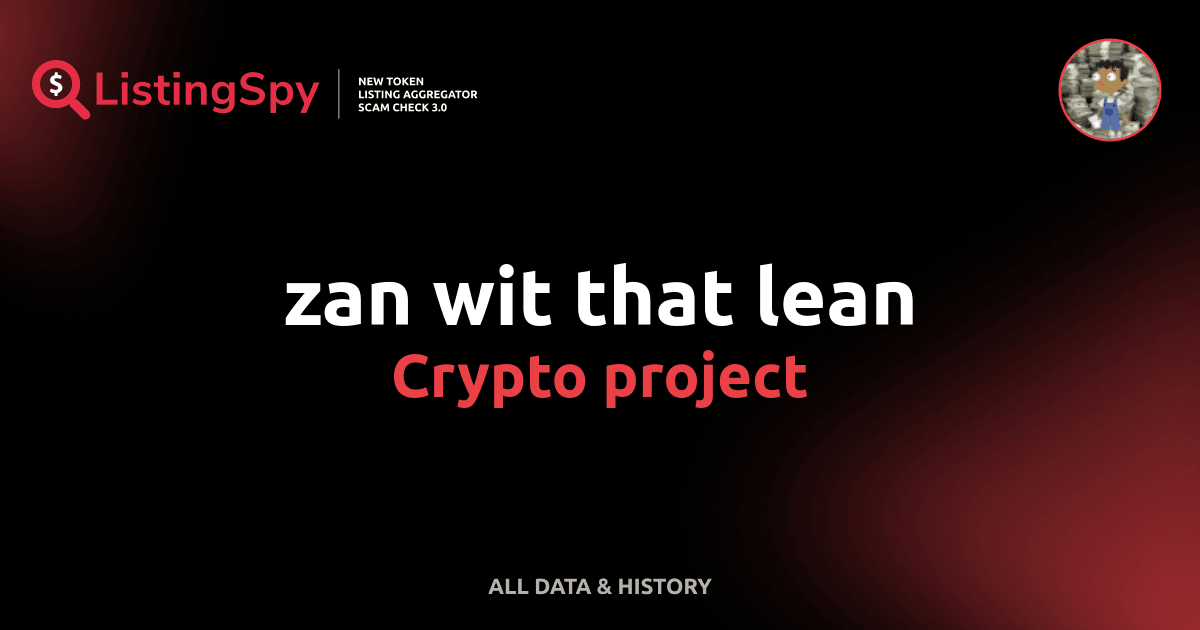 zan wit that lean crypto project: ZWTL token listings, events, analysis ...