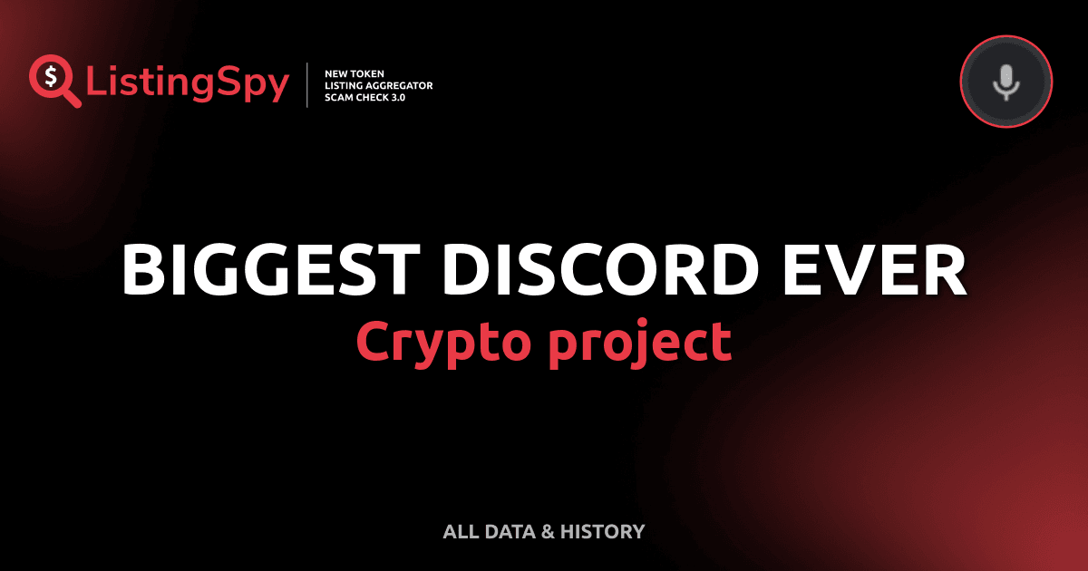 BIGGEST DISCORD EVER crypto project: DISCORD token listings, events ...