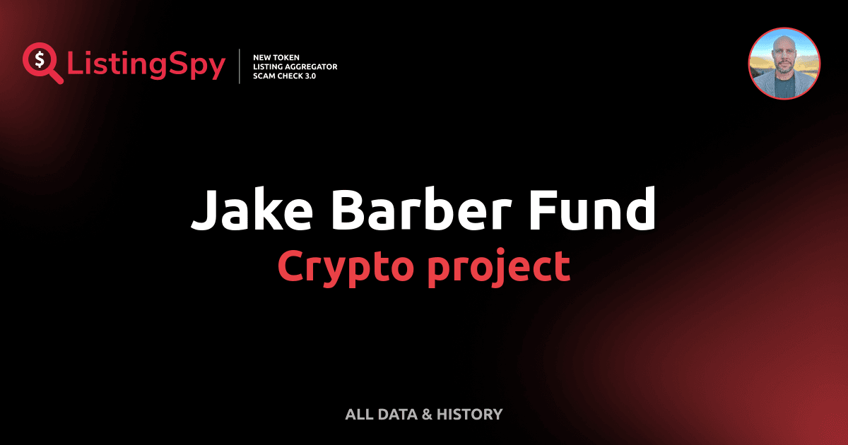 Jake Barber Fund crypto project: NHI token listings, events, analysis ...